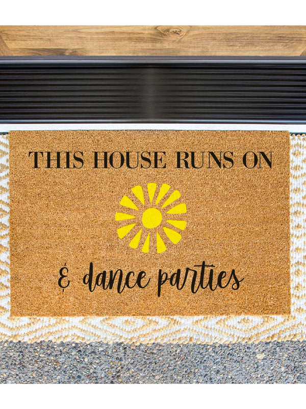 Welcome Mat Coloring Page